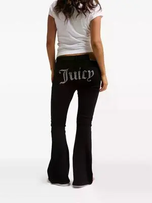 Juicy Couture Logo Embellished Jeans