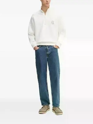 Armani Exchange Quarter-zip Sweater