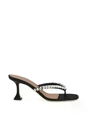 Amina Muaddi Gigi Crystal-embellished Sandals
