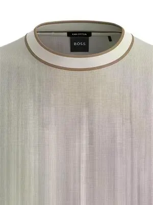BOSS Structured Cotton T-shirt