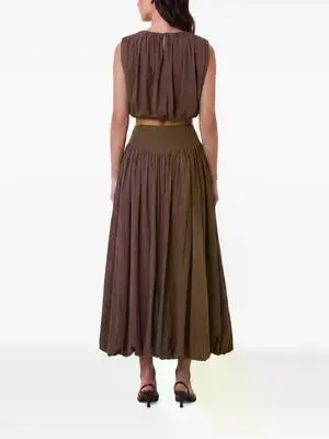 NICHOLAS Zaira Midi Bubble Skirt