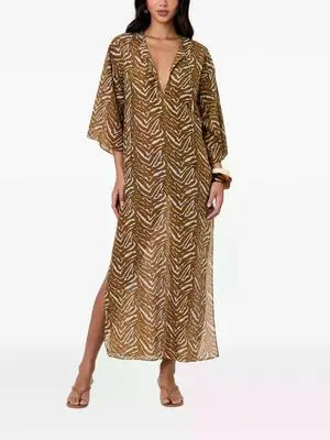 NICHOLAS Jovana Caftan Maxi Dress