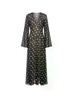 NICHOLAS Marella V-neck Maxi Dress