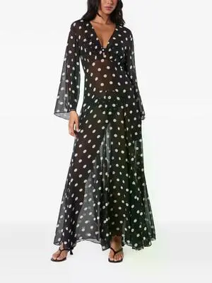 NICHOLAS Marella V-neck Maxi Dress