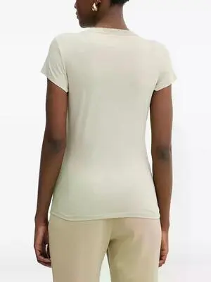 Armani Exchange Crystal Embellished Logo T-shirt