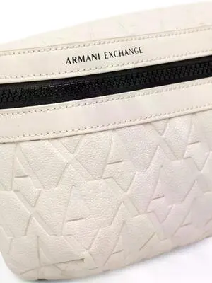 Armani Exchange Embossed Logo Belt Bag
