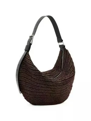 ALLSAINTS Luna Leather-strap Shoulder Bag