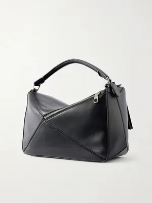 Loewe Puzzle Featherlight Large Leather Messenger Bag