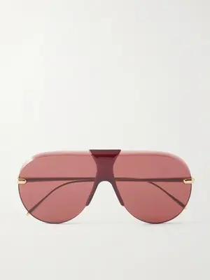 Loewe Aviator Sunglasses - Red
