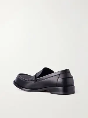 Loewe Bobine Anagram-debossed Leather Loafers