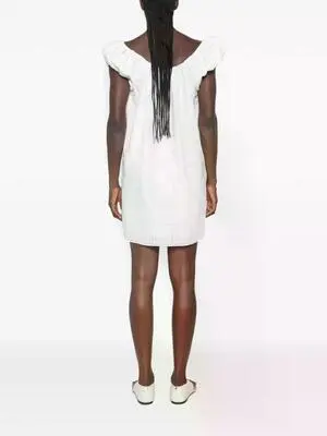 Faithfull The Brand Serafina Puff-sleeve Mini Dress