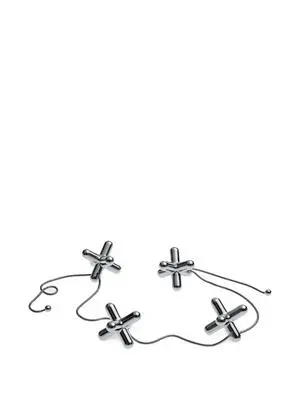 ALESSI Tripod Chain-linked Trivet - Silver