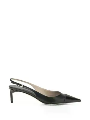 TOM FORD Logo-plaque Slingback Pumps - Black