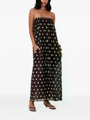 NICHOLAS Lindy Strapless Maxi Tent Dress