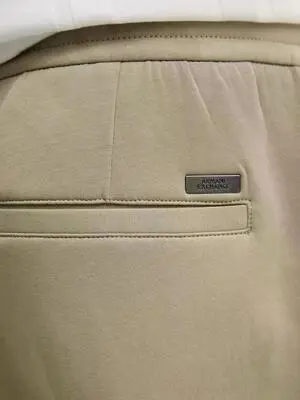 Armani Exchange Logo Plaque Straight-leg Trousers