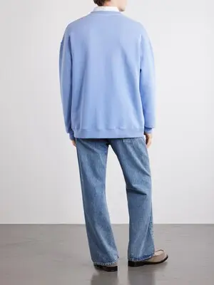 Loewe Anagram-embroidered Cotton-jersey Sweatshirt