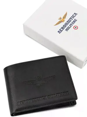 AERONAUTICA MILITARE Logo-embossed Bifold Wallet