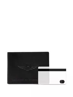 AERONAUTICA MILITARE Logo-embossed Bifold Wallet