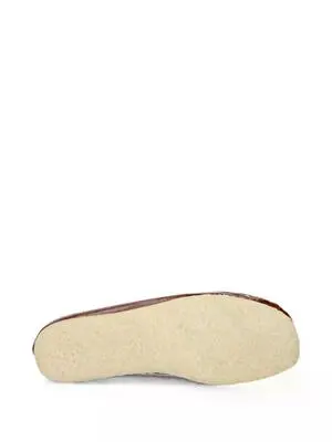 Clarks Croc-effect Wallabee Loafers