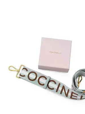 COCCINELLE Logo Jacquard Shoulder Strap