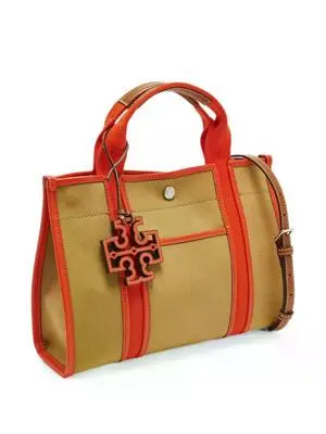 Tory Burch Twill Tory Tote Bag