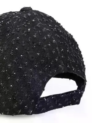 Armani Exchange Bouclé Logo Baseball Cap