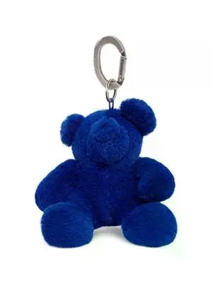 ADER ERROR Bear Motif Faux-fur Keyring