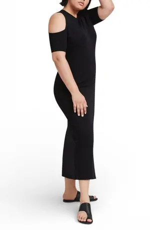 MARCELLA Gramercy Cutout Jersey Maxi Dress