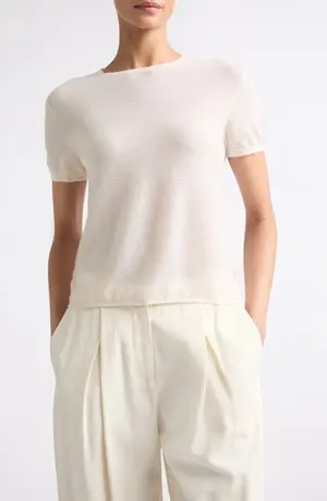 Lisa Yang Short Sleeve Sweaters For Women