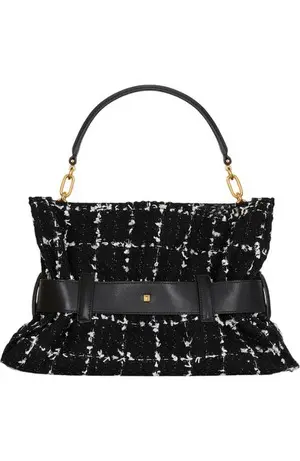Balmain Medium Anthem Bag In Tweed