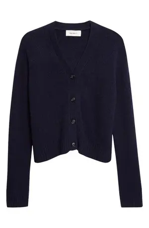 LISA YANG Cashmere & Silk Cardigan - Navy
