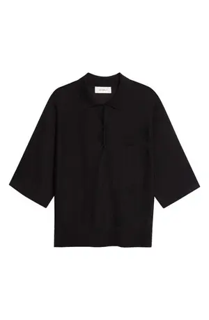 LISA YANG Norie Cashmere Polo Sweater