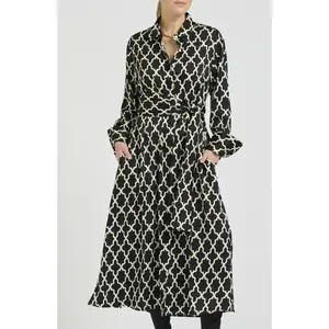 SHIRTY Amelie Print Cotton Shirtdress - Moroccan Print