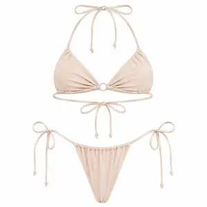 CHIARELLA Neutrals Marfil Bikini Marble - White