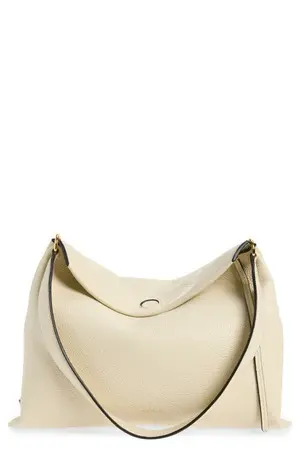 WANDLER Small Penelope Leather Tote - White Crust