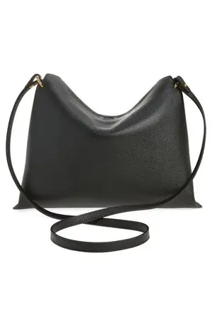 WANDLER Small Penelope Leather Tote - Black Crust