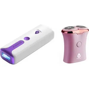 PURSONIC Ipl Laser Device & Painless Shaver Your Ultimate At-home Hair Removal Duo - Multicolor