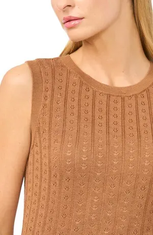 Ted Baker London Shera Pointelle Sweater Tank