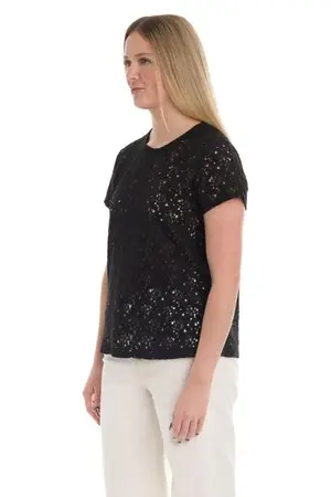 Wilt Baby Fit Lace Tee - Black