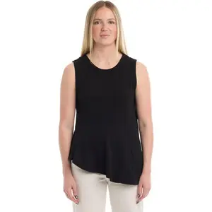 Wilt Asymmetric Seam Shell Top - Black