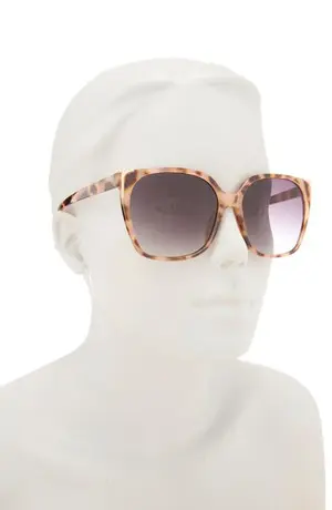 Bp. Oversized Gradient Cat Eye Sunglasses - Tortoise
