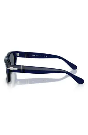 Persol 55mm Rectangular Sunglasses - Cobalto/blue