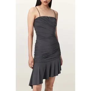 ALLSAINTS Sophia Asymmetric Minidress - Grey