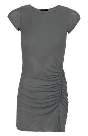 VIX PAULA HERMANNY Sui Mesh Cover-up Dress - Grey