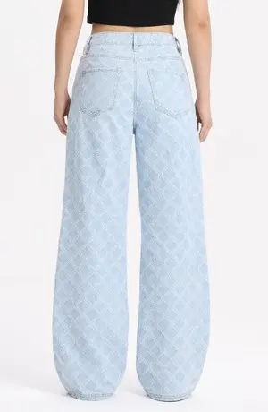 BAYEAS High Waist Straight Leg Jeans