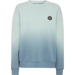 PLEIN SPORT Oversize Hoodie Sweatshirt Degrade - Lightblue