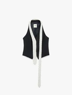 ZDNU 81041892 Slim Fit Sleeveless Structured Vest