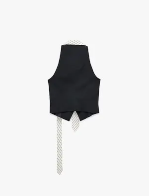 ZDNU 81041892 Slim Fit Sleeveless Structured Vest