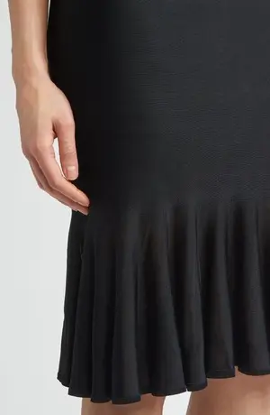 TOTEME Fluted Sweater Skirt
