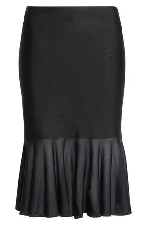 TOTEME Fluted Sweater Skirt